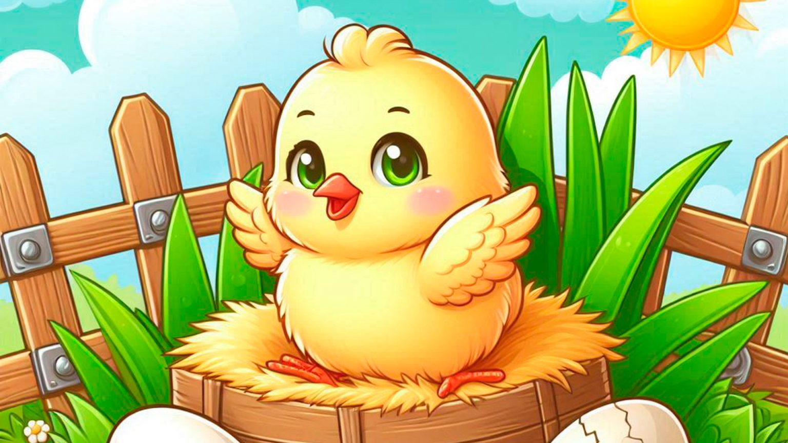 El pequeño pollito Pío | Tu Cuento Infantil